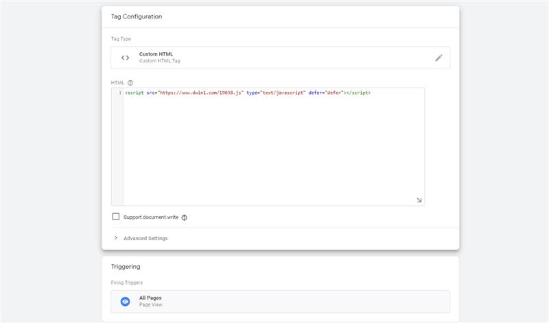 GTM Tracking Setup – ShareASale